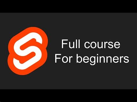 Svelte Fundamentals Full Course YouTube