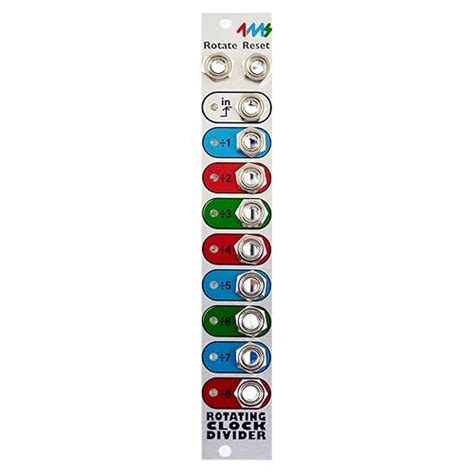 4ms Company Rotating Clock Divider Rev2 In Oman Whizz Clock Movements