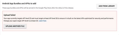 Targetsdk26 Requirement Goes Live Today August 1st 2018 Randroiddev