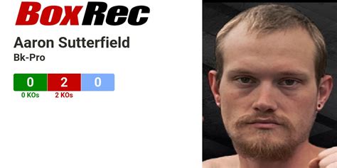 Boxrec Aaron Sutterfield