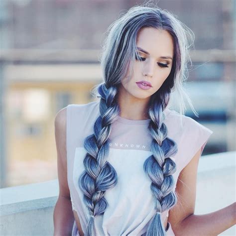 Синие косы 54 фото