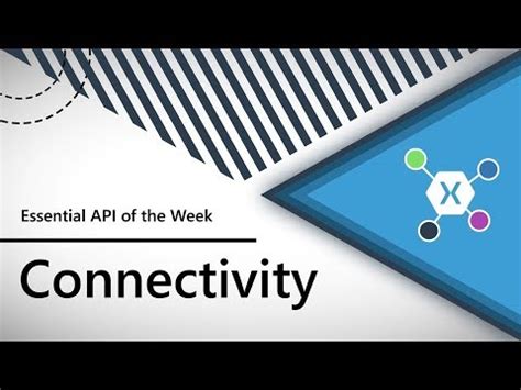 Connectivity Xamarin Essentials API Of The Week YouTube