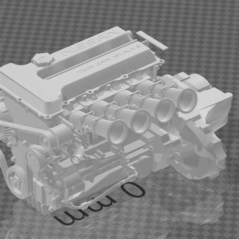 3d File Nissan Sr Engine 🇯🇵 ・3d Printable Design To Download・cults