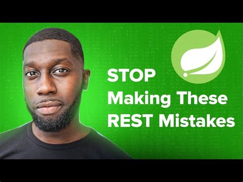 Free Video Top 10 Spring Boot Rest Api Best Practices You Must Know From Amigoscode Class Central