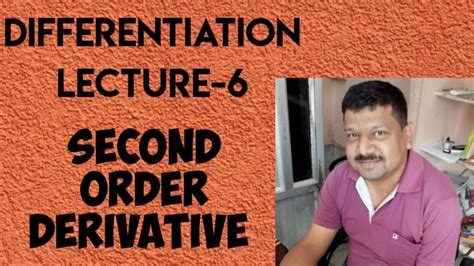 Second Order Derivative Differentiation Class 12 Youtube