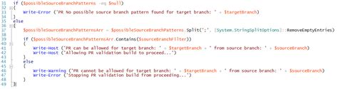 chaminda s devops journey with msft controlling pull request source