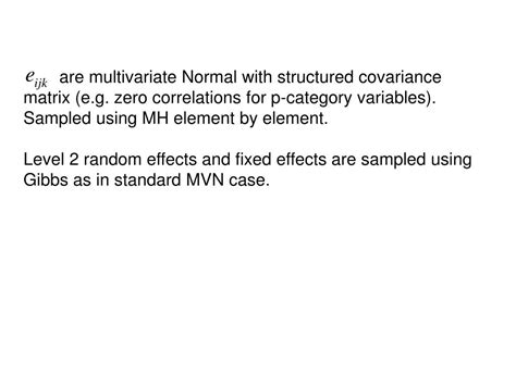 Ppt Multilevel Multivariate Models With Responses At Several Levels