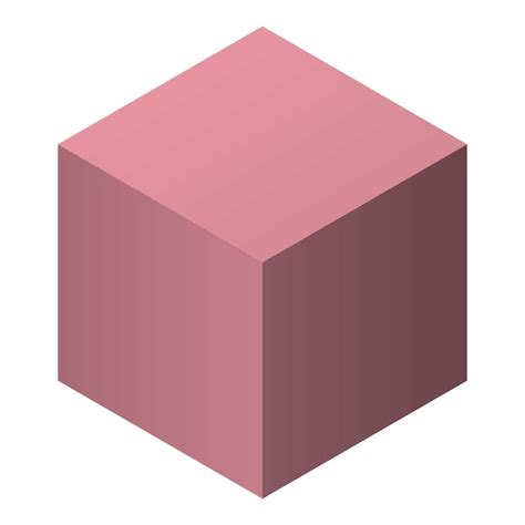 Premium Vector Brown Cube Icon Isometric Of Brown Cube Vector Icon