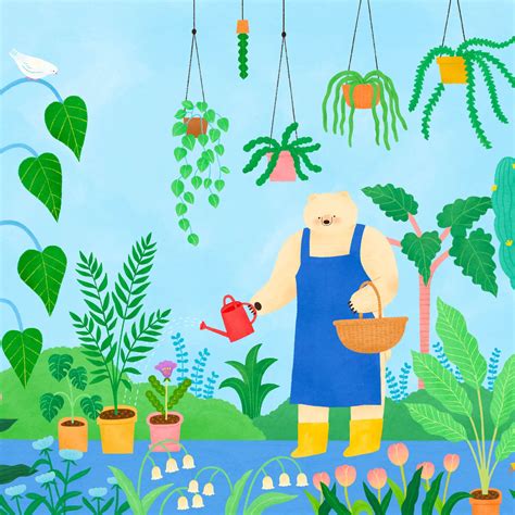 Green House By 지은그림 포트폴리오 노트폴리오