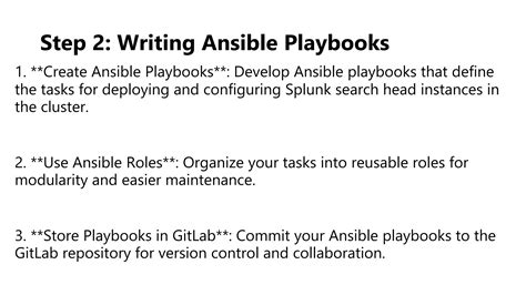 Ci Cd Benefit Splunk Search Head Cluster Using Ansible And Gitlab As The Repository Ppt