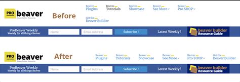 Increase Menu Area Width In Beaver Builder Theme Header