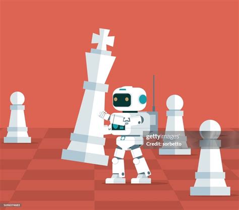 Artificial Intelligence Chess Robot High Res Vector Graphic Getty Images