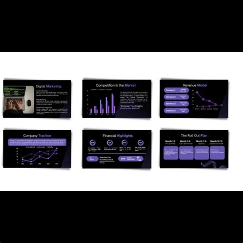 Data Analytics Software Pitch Deck Template Oak Business Consultant