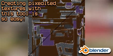 Gh Pixelizer V 1 2 5 Blender Pixelization Tool Blender Market