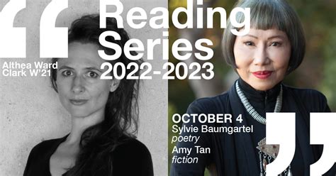 Reading By Sylvie Baumgartel And Amy Tan