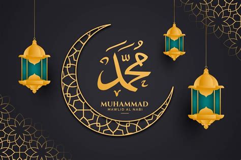 Ini Dia 10 Desain Background Maulid Nabi Muhammad Saw Yang Keren Digunakaan Di Acara Perayaaan