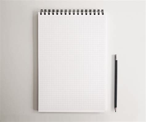 A5 Grid Note 4mm Small Grid Diary Note Digital Download Etsy