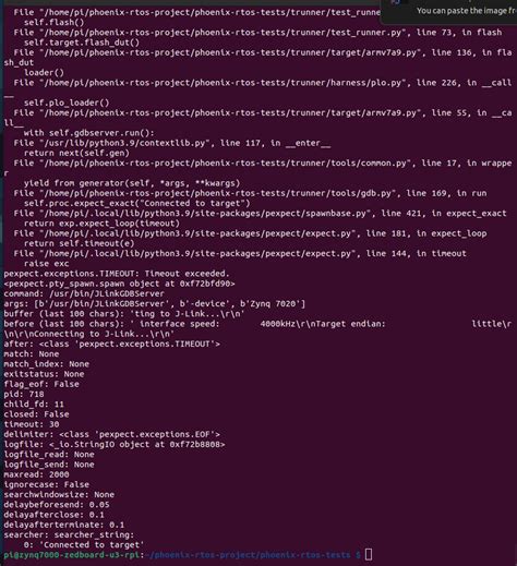 J Link Gdb Server Error Output Zynq 7020 Zedboard · Issue 196 · Phoenix Rtosphoenix Rtos