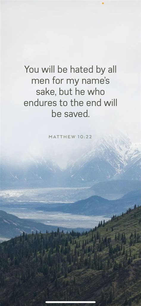 Matthew 10 22 Artofit