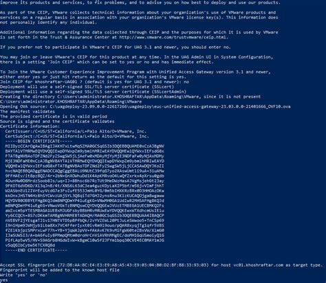 Update The Unified Access Gateway Appliance Virtual Graveyard