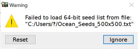 Bug Report Importing Seed Lists Fails When File Path Contains Unicode Characters · Issue 151