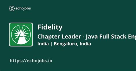 Hiring Chapter Leader Java Full Stack Engineering India Bengaluru India Java Rbackendjobs