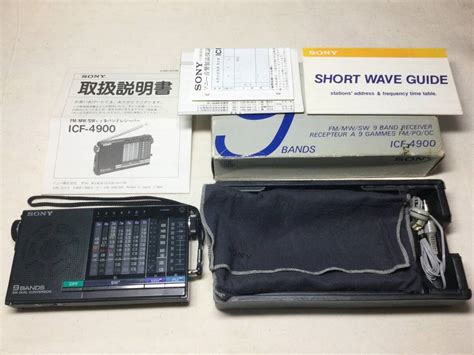Sony ソニー ラジオ コンパクトラジオ 9バンド 9bandレシーバー Icf 4900 Fm Mw Sw 難あり 一般 ｜売買された