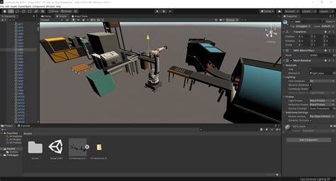 Export Import Unity Assembly Hierarchy Simulation Seperation