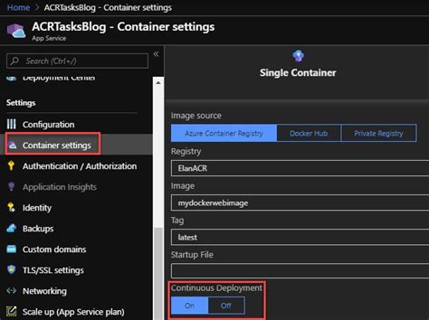 Acr Tasks To Automatically Update Azure Web App Containers Part 3