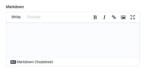 Markdown Fieldtype Statamic 3 Docs
