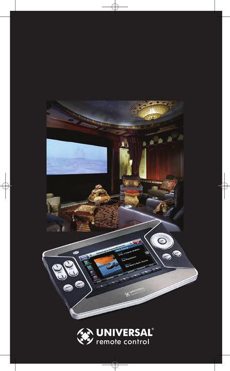 Instrukcja Obsługi Universal Remote Control Mx 6000 19 Stron