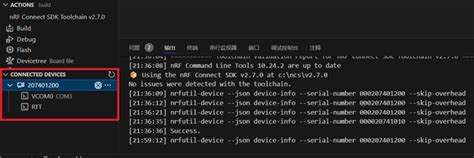 Can Not Connect Nrf51822 In Ncs For Vscode Nordic Qanda Nordic Devzone Nordic Devzone