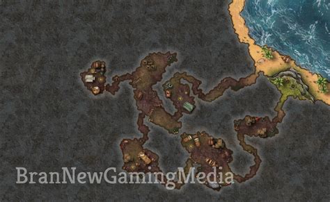 RPG Top Down Battle Map Pack Mine And Cave Map Set 1 Can Be Used For Dnd And Other Tabletop