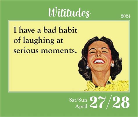 Wititudes 2024 Daily Desk Calendar Pretending To Be A Functioning