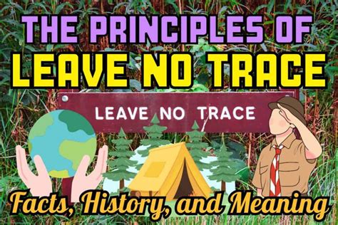 Bsa Leave No Trace Principles A Scouters Guide To Teaching Leave No Trace Ethics Ecgzce