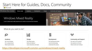 Mixed Reality Introduction PPT