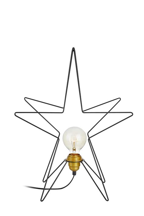 Asterix Table Star Black Markslöjd