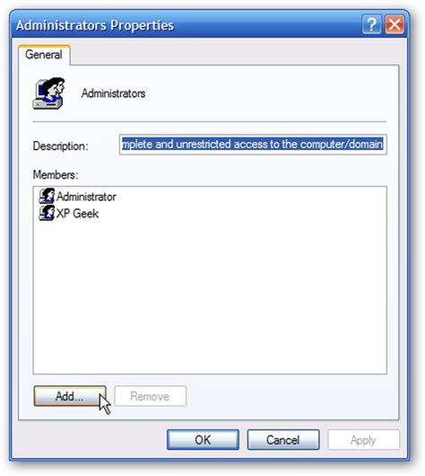 Admin Properties