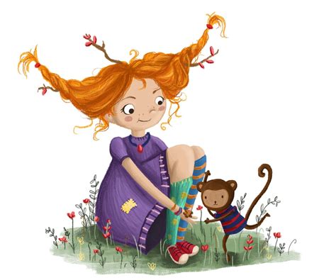 Пеппи длинный чулок рисунок 59 фото