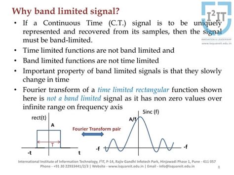 sampling theorem and band limited signals ppt