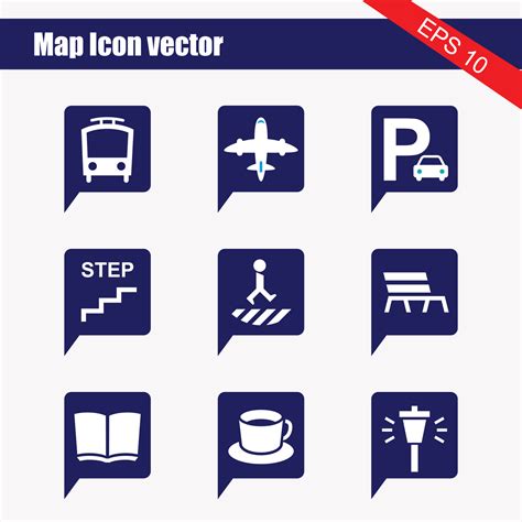Simple Set Of Route Related Vector Line Icons Contains Such Icons As Map With A Pin Route Map