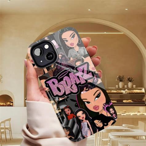 Y2k Bratz Retro Cartoon Phone Case For Women And Girls Compatible With