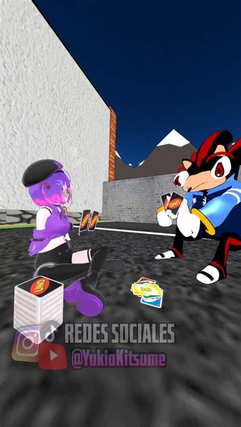 Pago Vrchat Vtuber Humor Amigos Uno Juego Yukiokitsume