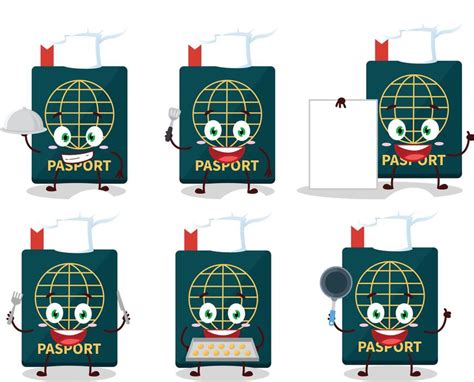 Passport Cartoon Vector Art Icons And Graphics For Free Download