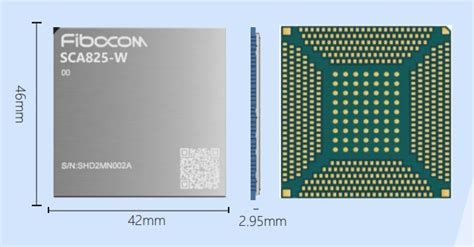 Dimensions Of Sca 825 Ai Smart Module Electronics