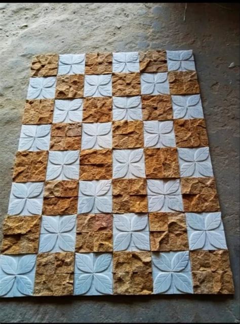 Ceramic Semi Glossy Exterior Wall Cladding Tiles 8 X 12 Inches At Best