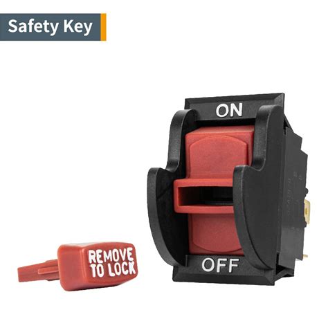 Powertec 71353 Safety Toggle Switch Dual Voltage 125