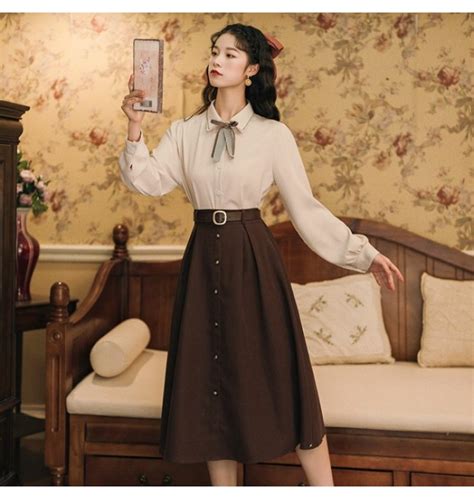 개화기의상 경성시대옷 경성의복 리본 복고풍 개화기 빈티지 원피스 복고의상 티몬