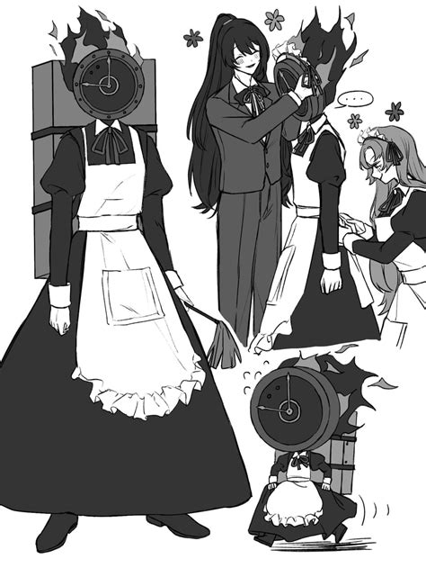 Hong Lu Dante And Rodion Project Moon And 1 More Drawn By