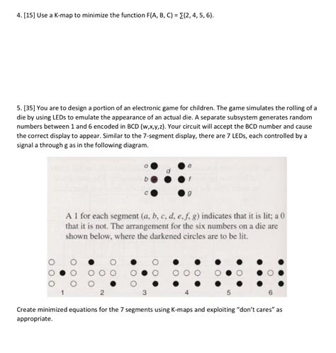 Solved 4 15 Use A K Map To Minimize The Function Fa B